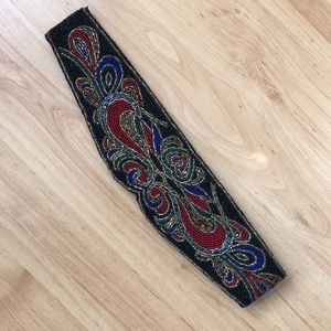 Nordstrom | Accessories | Vintage Beaded Accent Belt | Poshmark